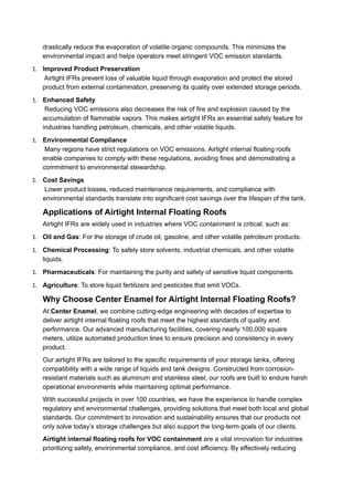 Airtight Internal Floating Roofs for VOC Containment.docx