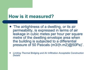 Air tightness | PPT