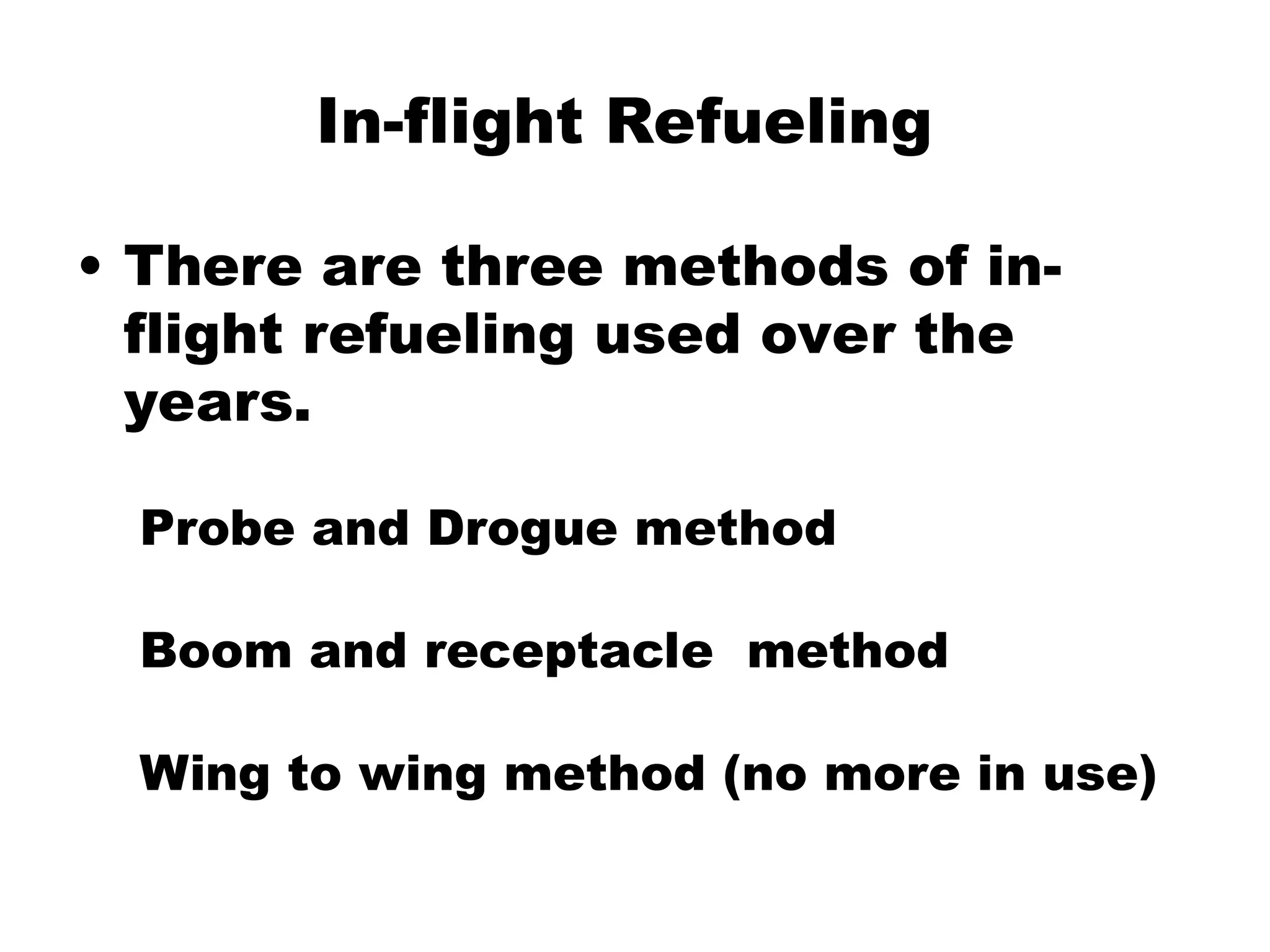 Air to Air Refueling; Refueling through air.ppt