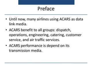 Air to ground datalink communication | PPTX