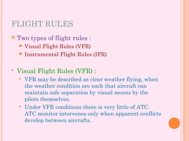 Air Traffic Control | PPT | Air Travel | Travel Type