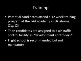 Air Traffic Controller | PPTX | Air Travel | Travel Type