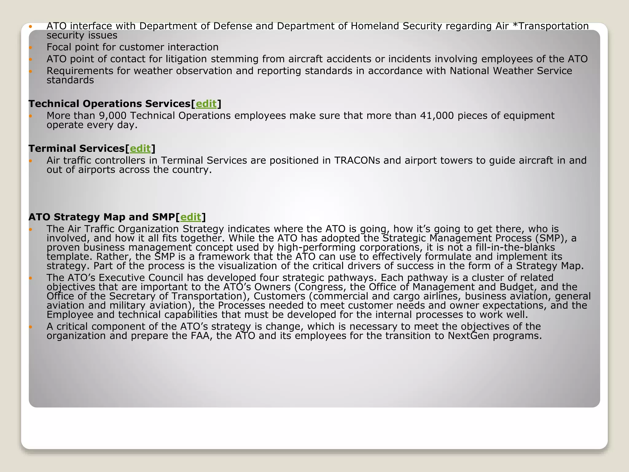 Air traffic organization | PPTX
