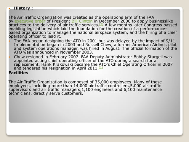 Air traffic organization | PPT