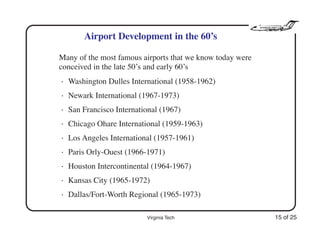 Air transportation history | PDF