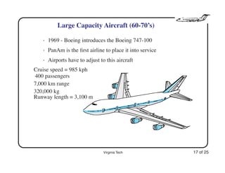 Air transportation history | PDF