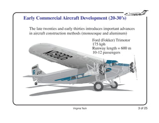 Air transportation history | PDF