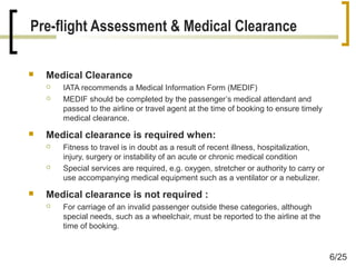 Air travel and the ambulatory patient (2014) | PPT