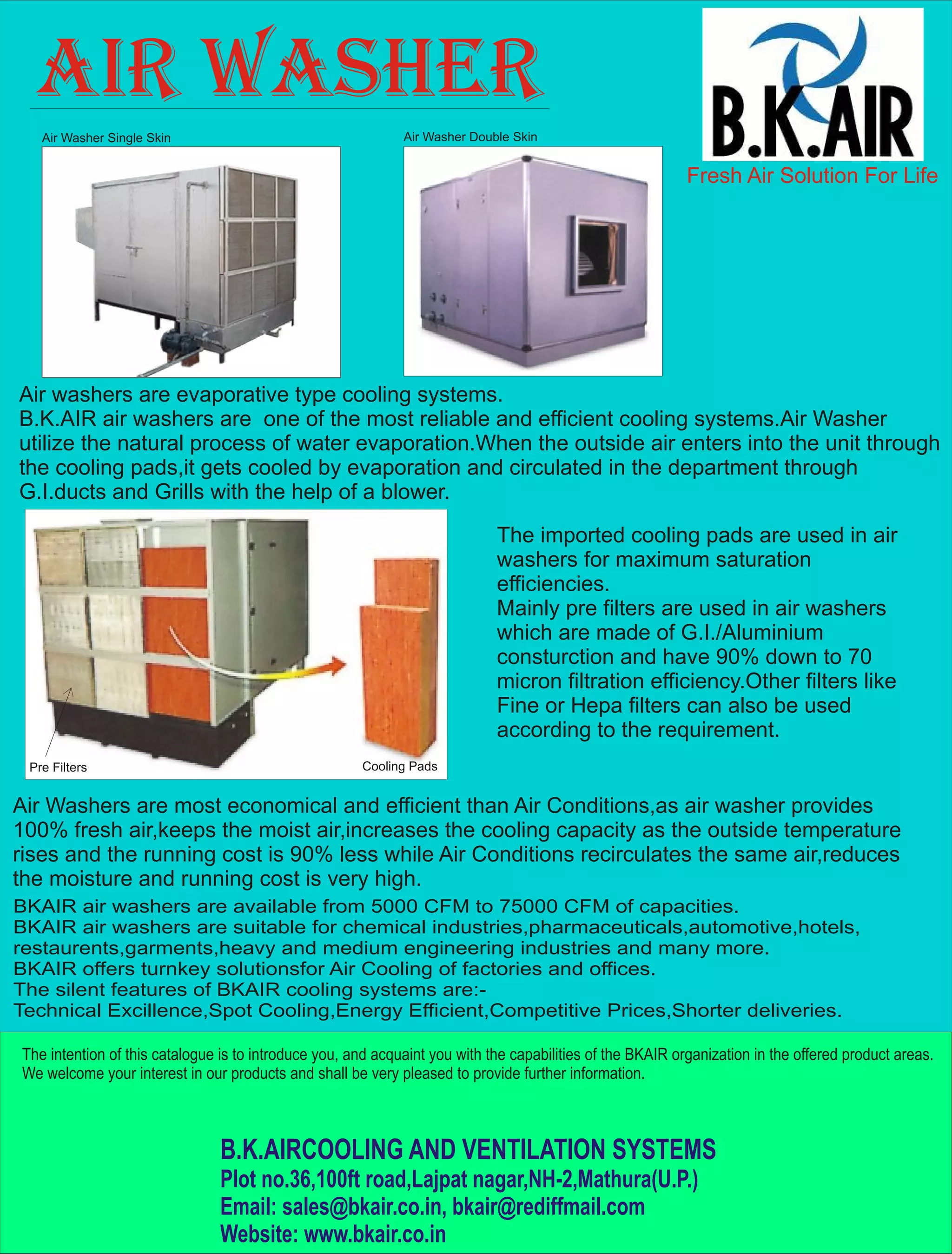 Air washer | PDF