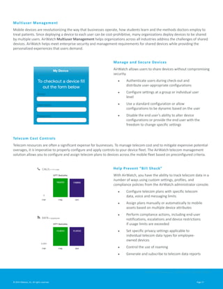 AirWatch Solution Overview | PDF