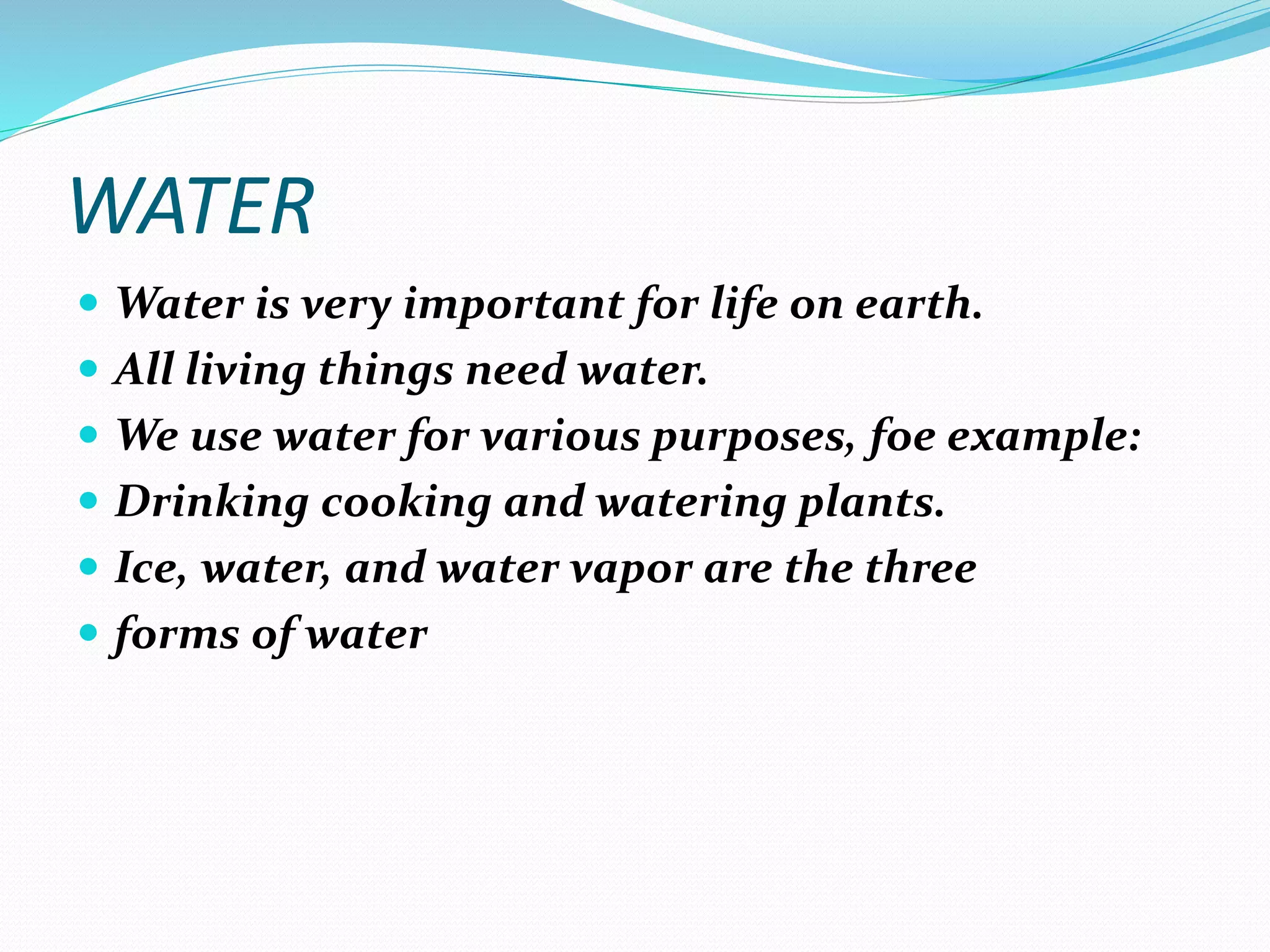 Air,water and weather | PPTX