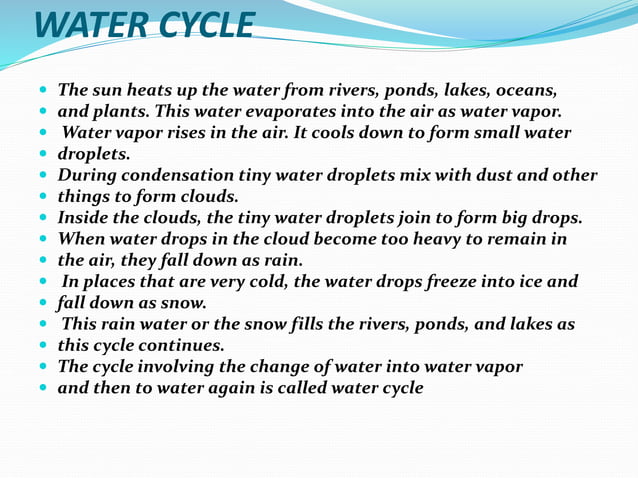 Air,water and weather | PPTX | Weather | Science