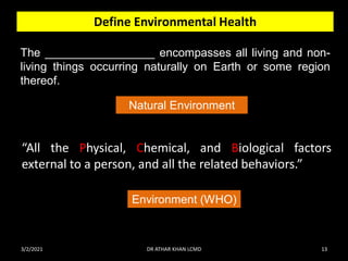 Introduction to Environmental Health | PDF