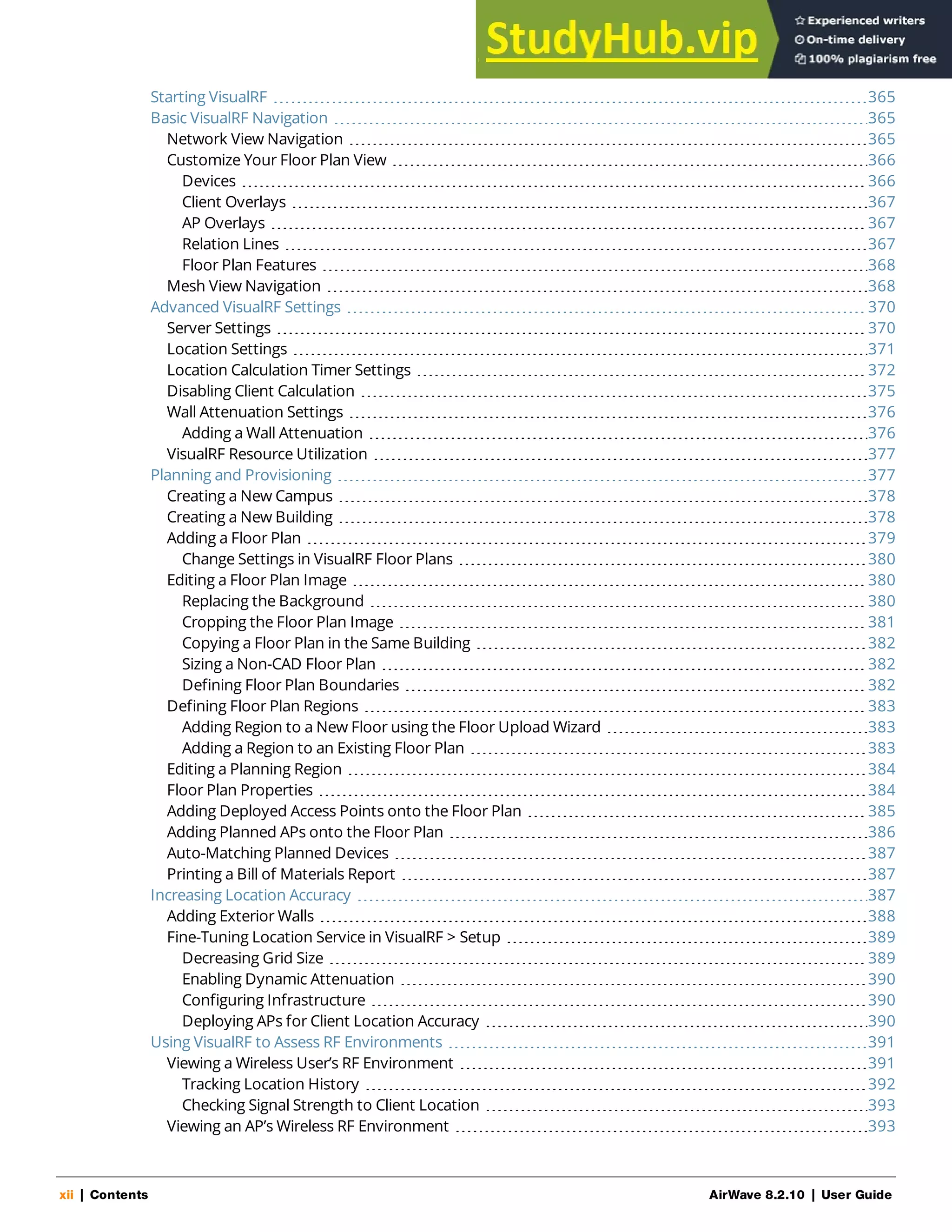 AirWave 8.2.10 User Guide | PDF
