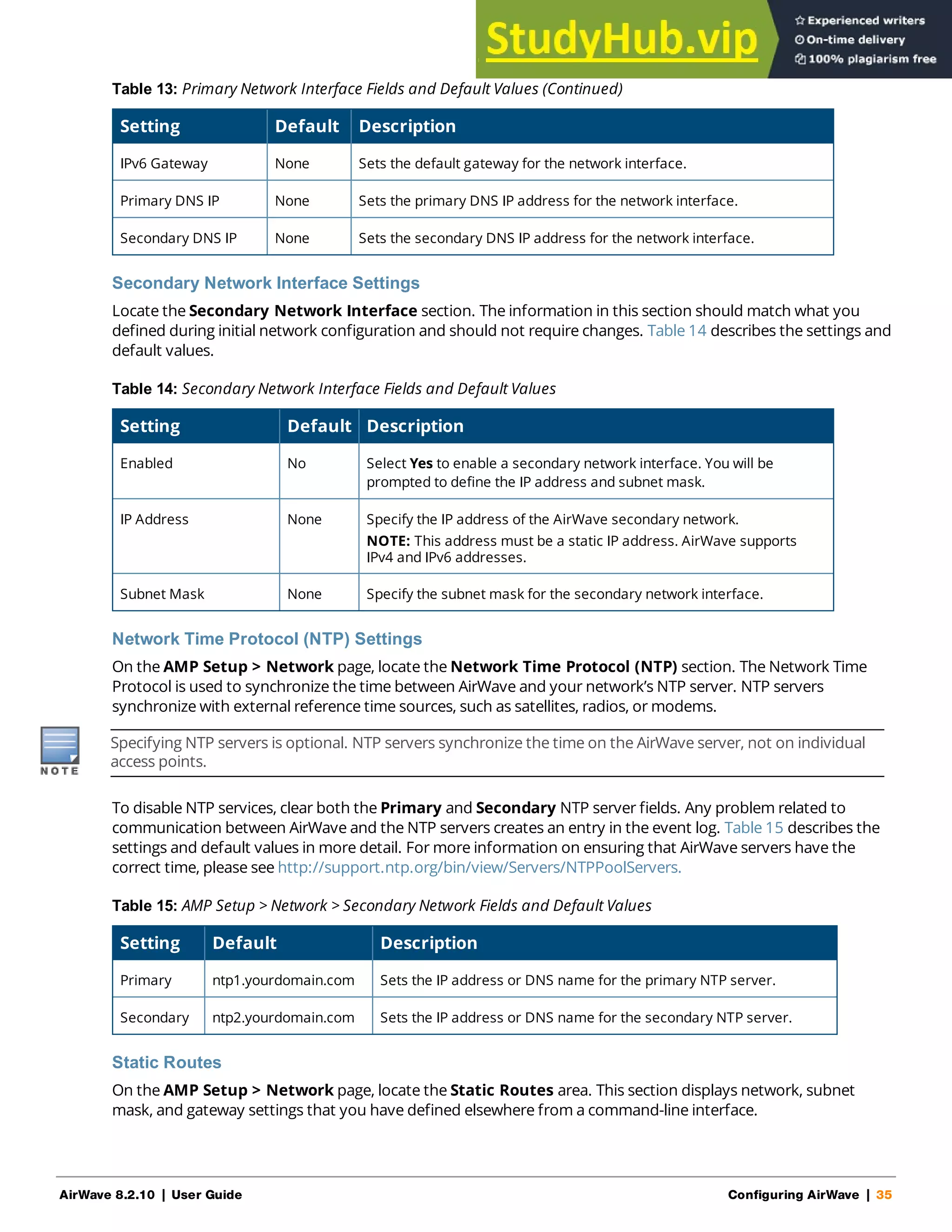 AirWave 8.2.10 User Guide | PDF