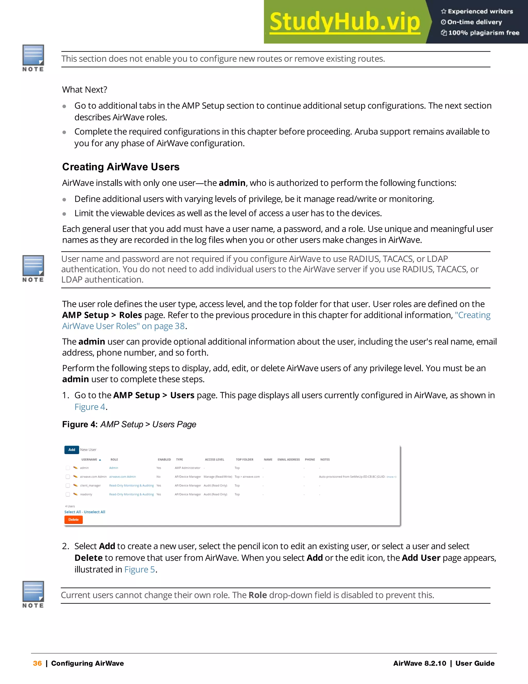 AirWave 8.2.10 User Guide | PDF