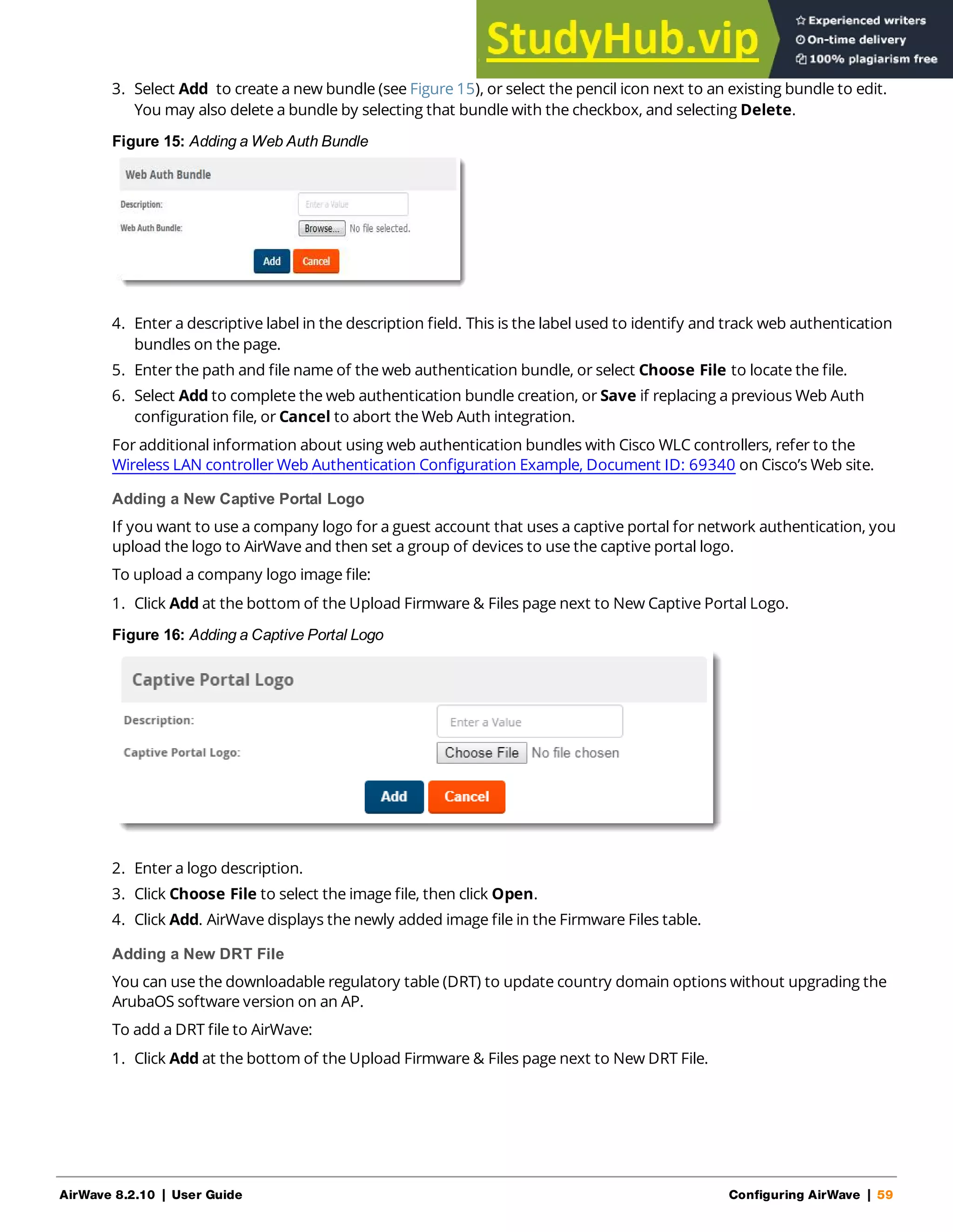 AirWave 8.2.10 User Guide | PDF
