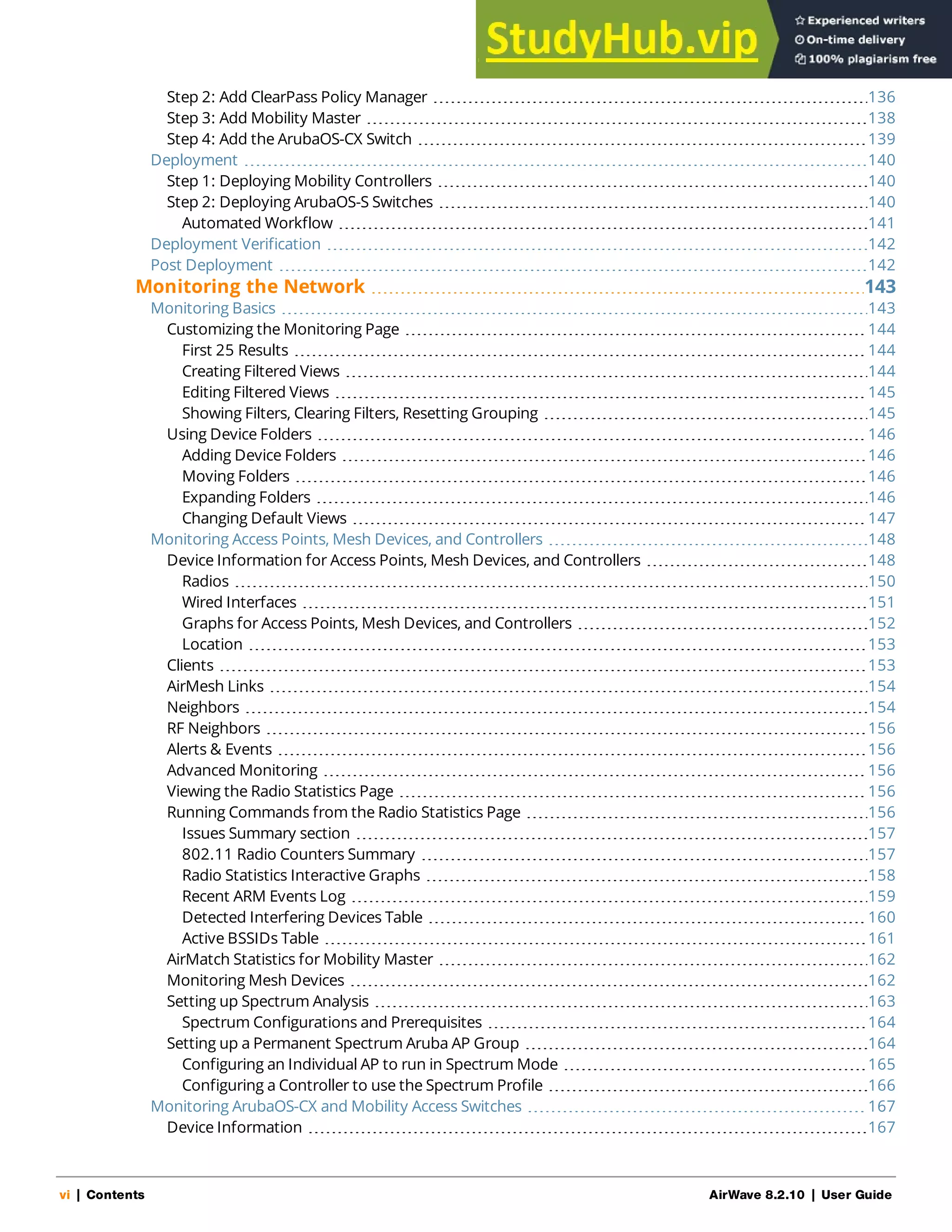 AirWave 8.2.10 User Guide | PDF