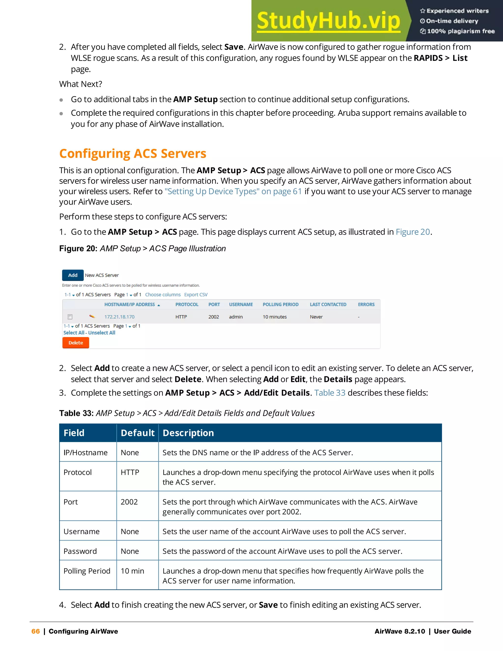AirWave 8.2.10 User Guide | PDF