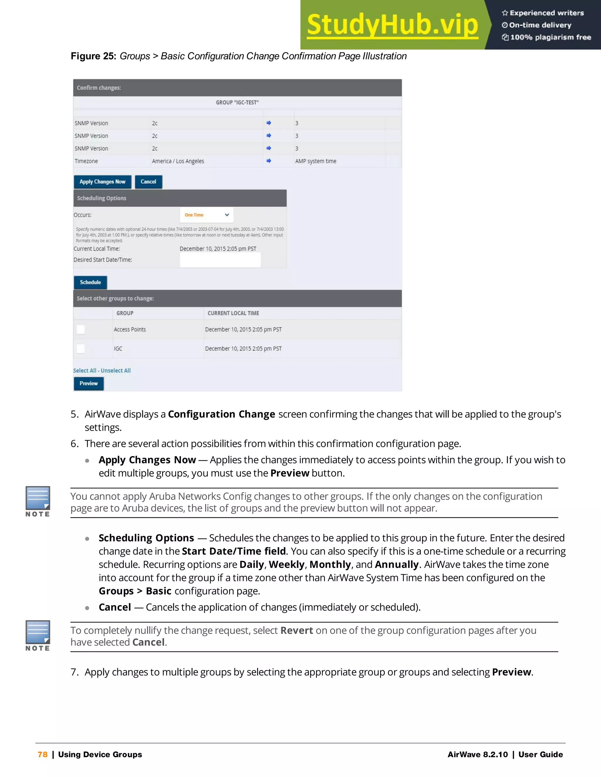 AirWave 8.2.10 User Guide | PDF