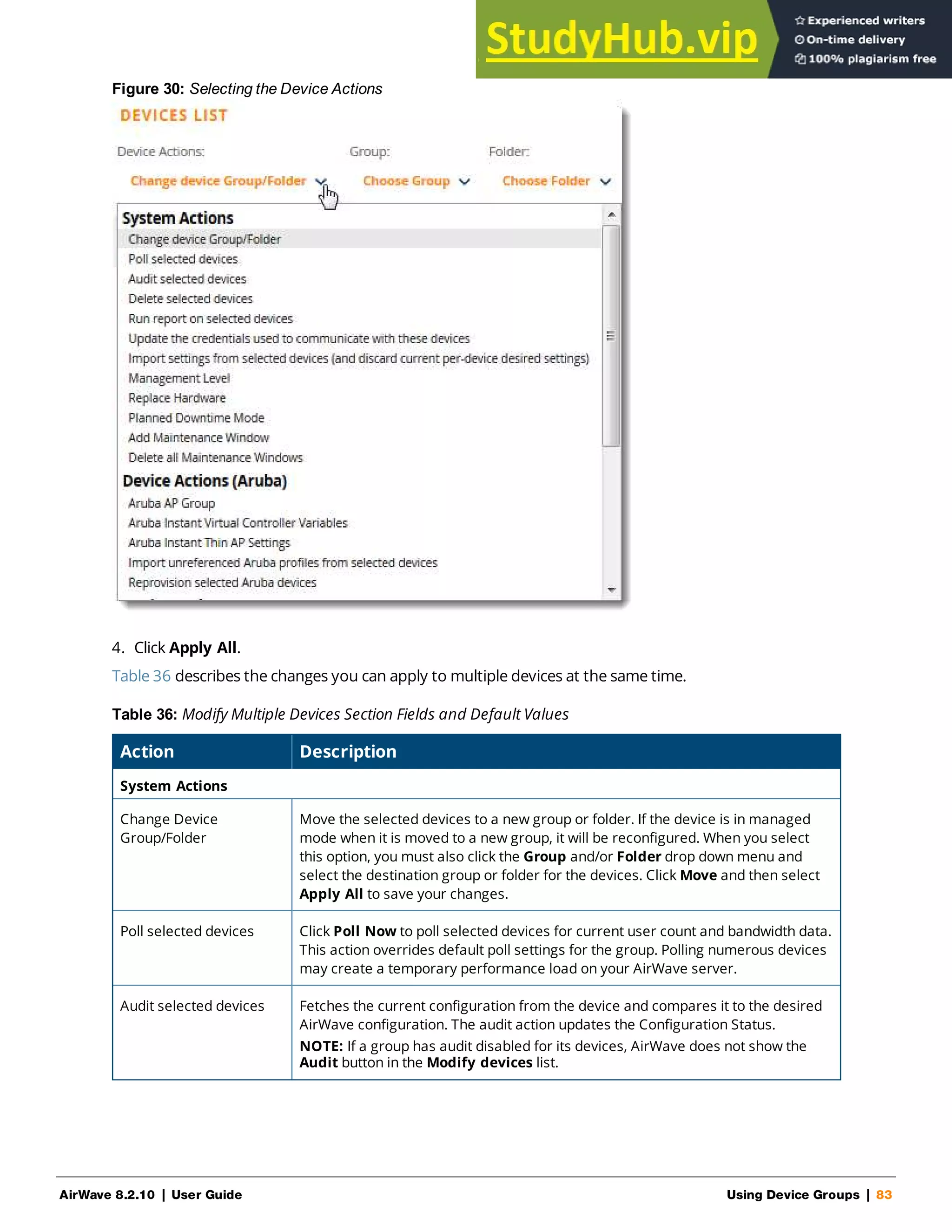 AirWave 8.2.10 User Guide | PDF