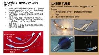 MELLSS Airway adjunct and difficult airway | PPTX