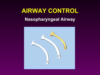 Airway adjuncts and management in ACLS | PPT
