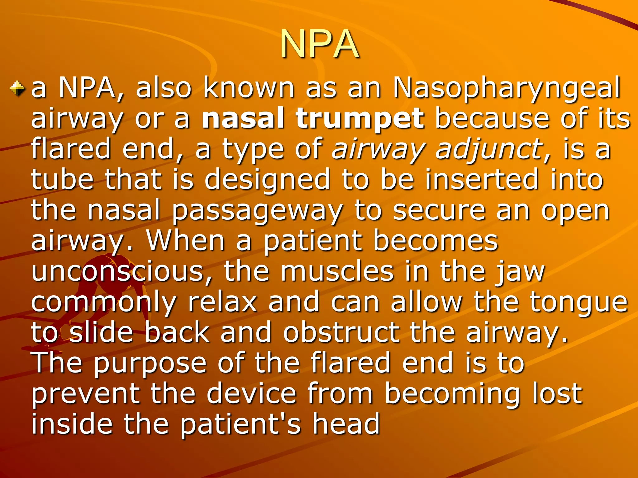 Airway adjuncts & ambu bagging | PPT