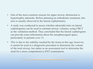 Airway analysis and its relevance in orthodontics | PPTX