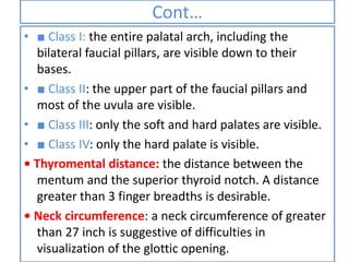 Airway anatomy | PPTX