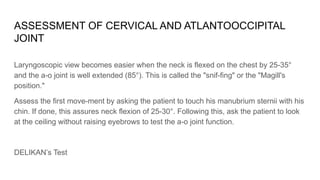 Airway Anatomy, assessment and Difficult Airway.pptx