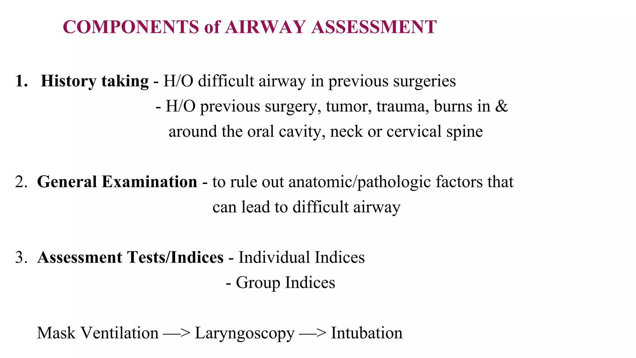 Airway Anatomy & Evaluation PPT.pptx