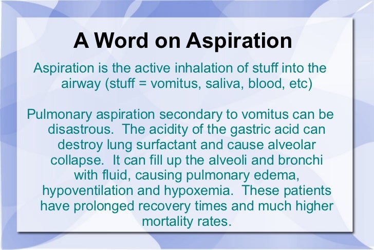 Airway and breathing