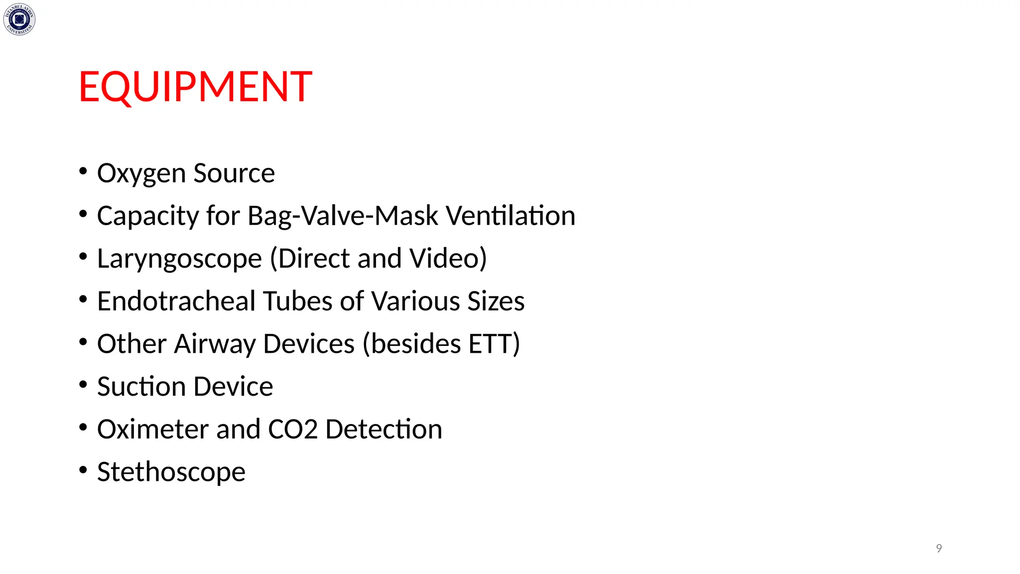 Anesthesia and Reanimation: AIRWAY and ENTUBATION.pptx | Ear, Nose and ...