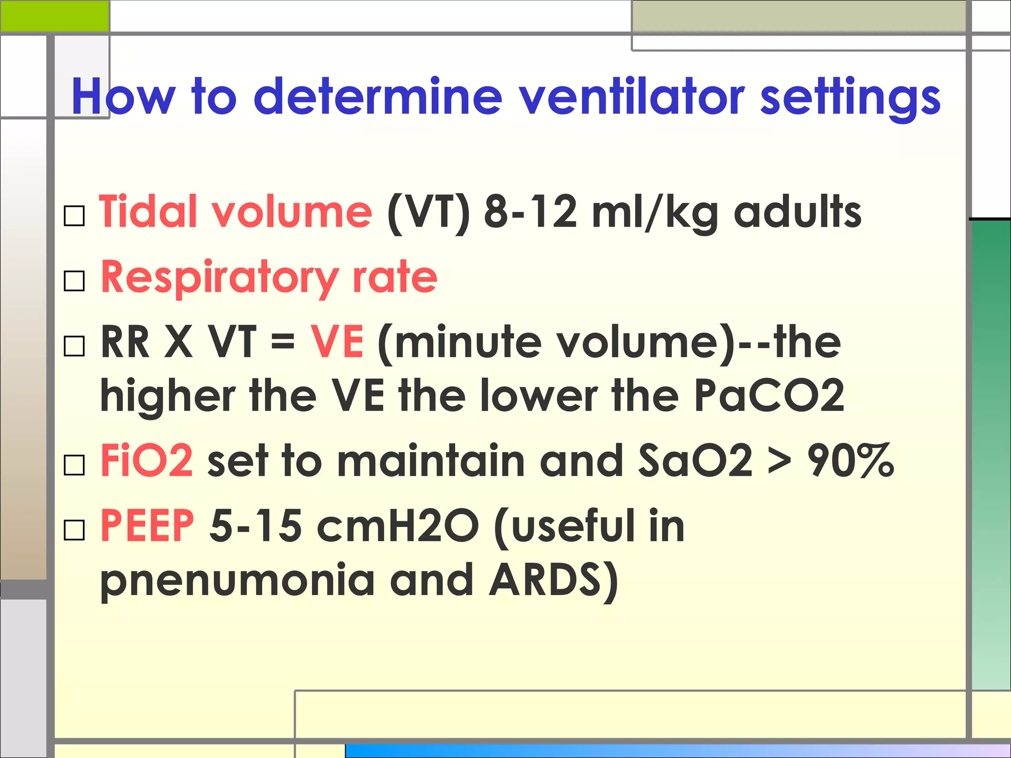 Airway and ventilation management | PPT