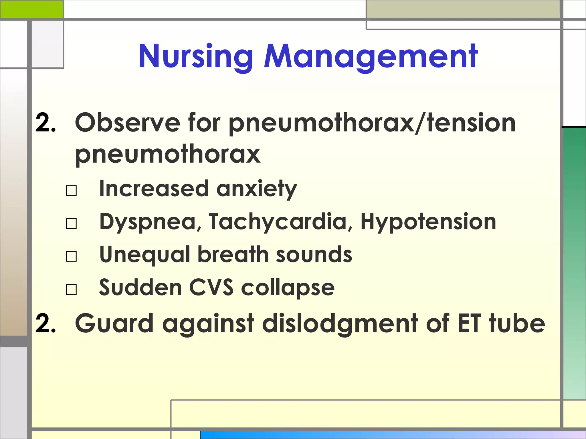 Airway and ventilation management | PPT