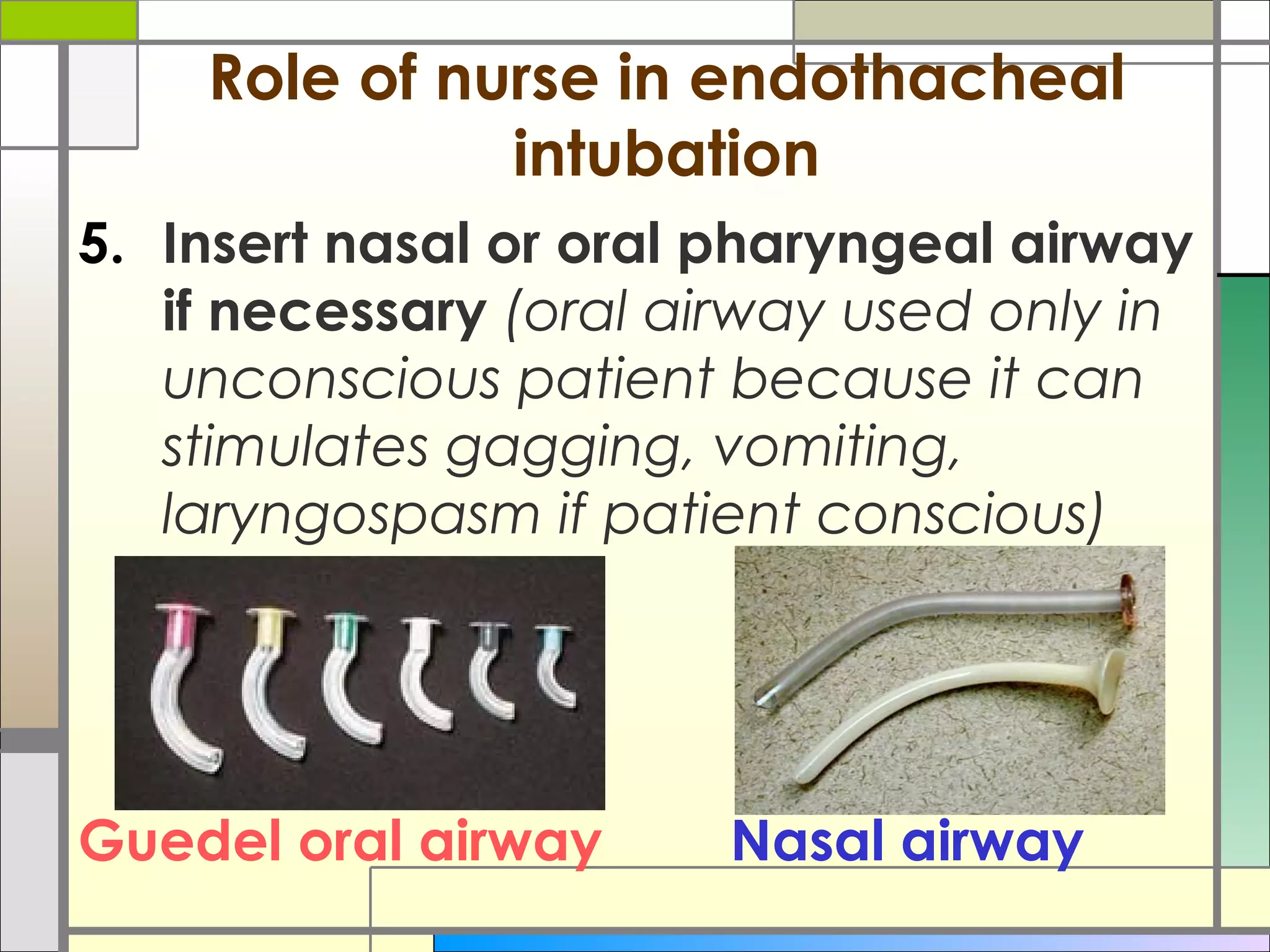 Airway and ventilation management | PPT