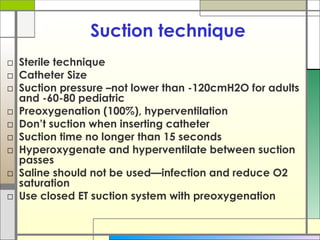 Airway and ventilation management | PPT