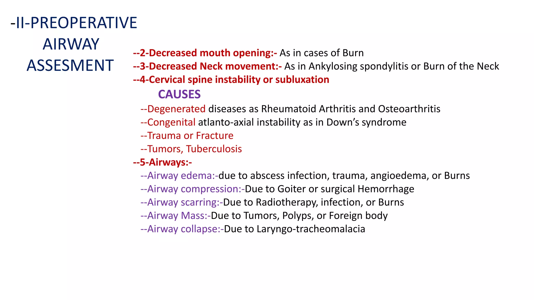 Airway assesment part 1 | PPTX