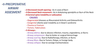 Airway assesment part 1 | PPTX