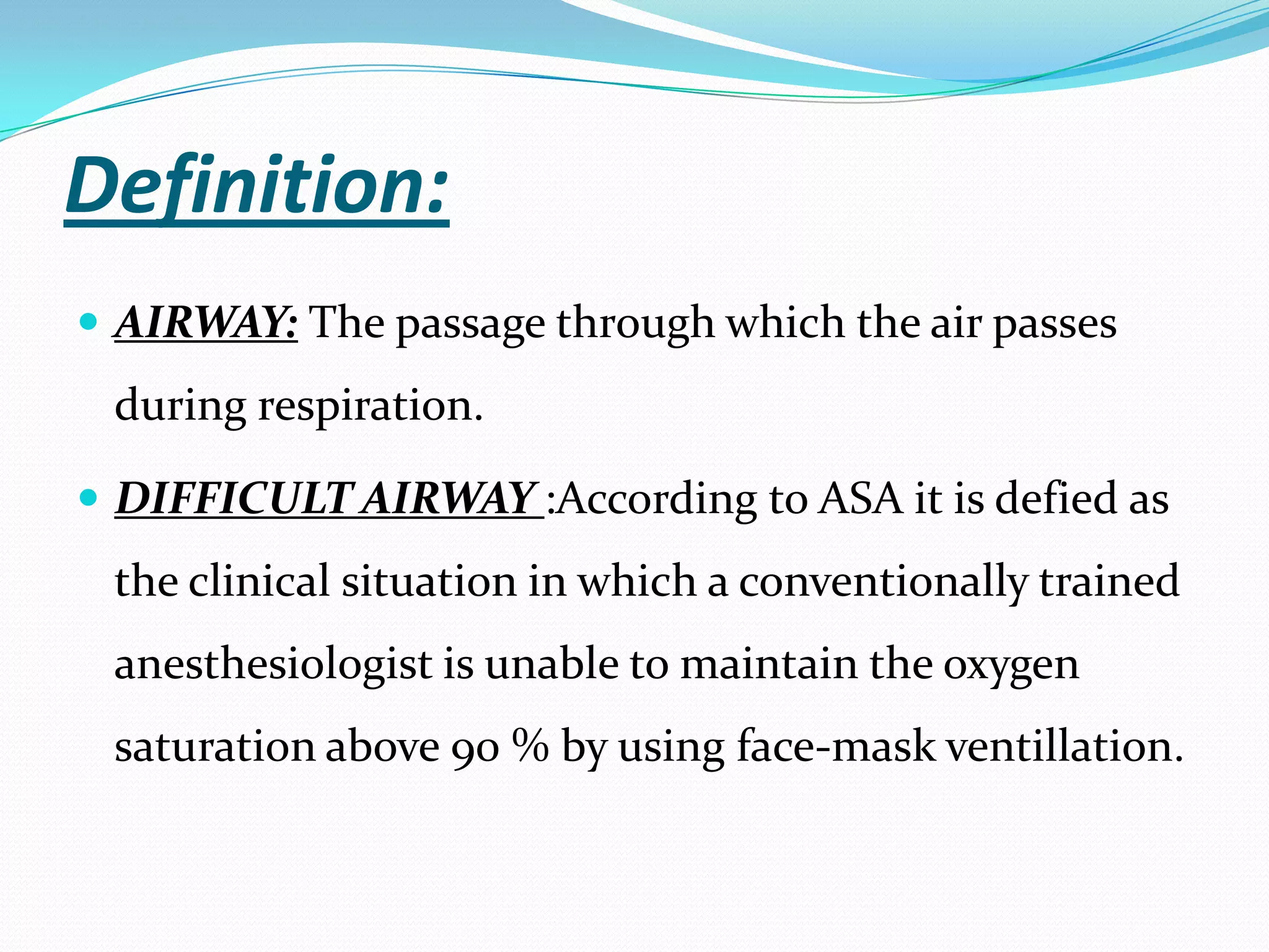 Airway assessment | PPTX