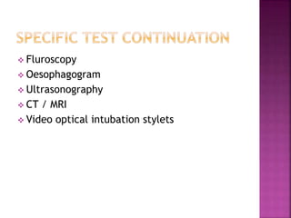 Airway assessment and pedictors of difficult airway....must know for ...