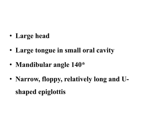 AIRWAY ASSESSMENT IN PAEDIATRICS PATIENTS-LARYNGOSCOPY, INTUBATION ...
