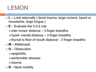 Assessment and management of Airway for BSc Nuursing Students | PPTX