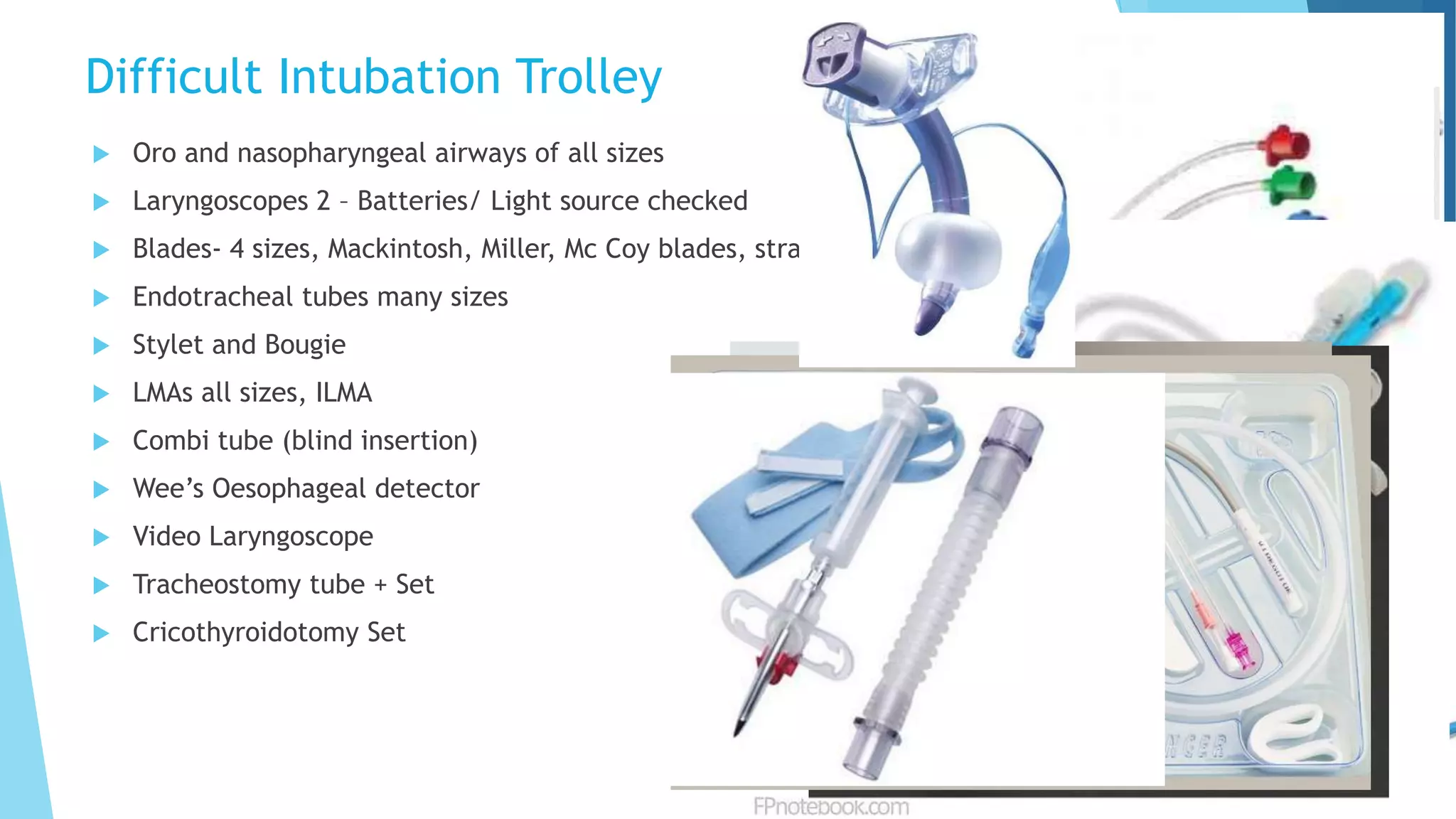 Airway assessment in anaesthesia | PPTX