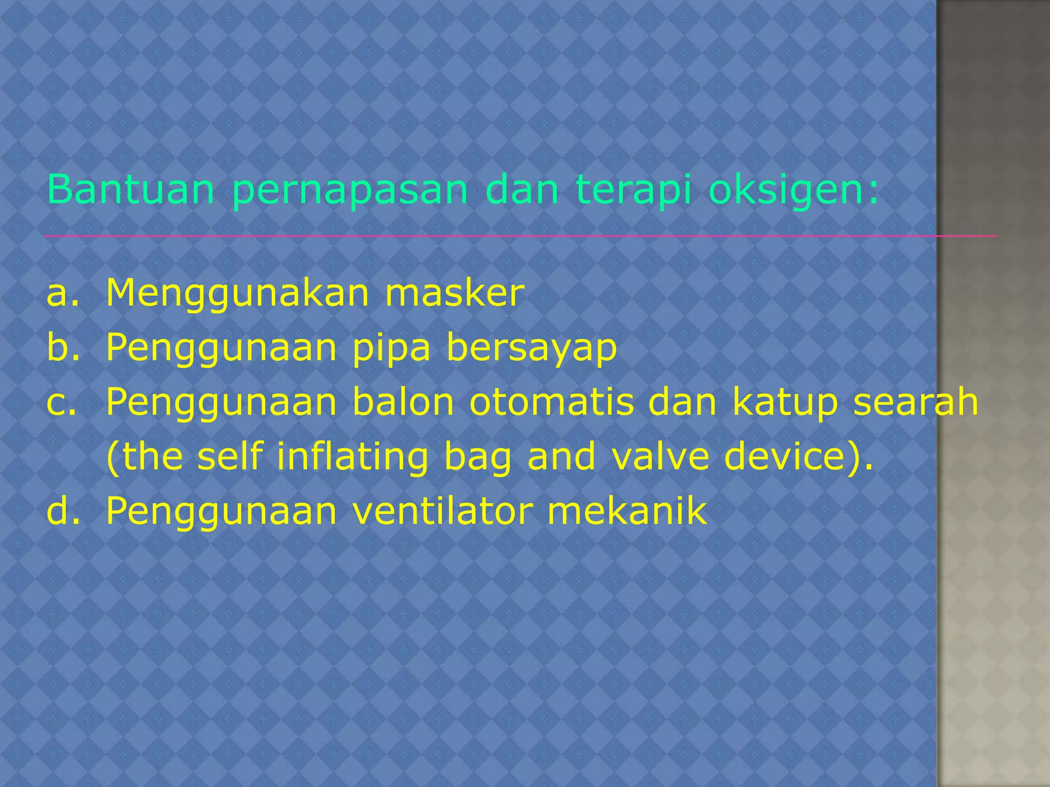 Airway, Breathing dan Circulation (ABC) | PPTX