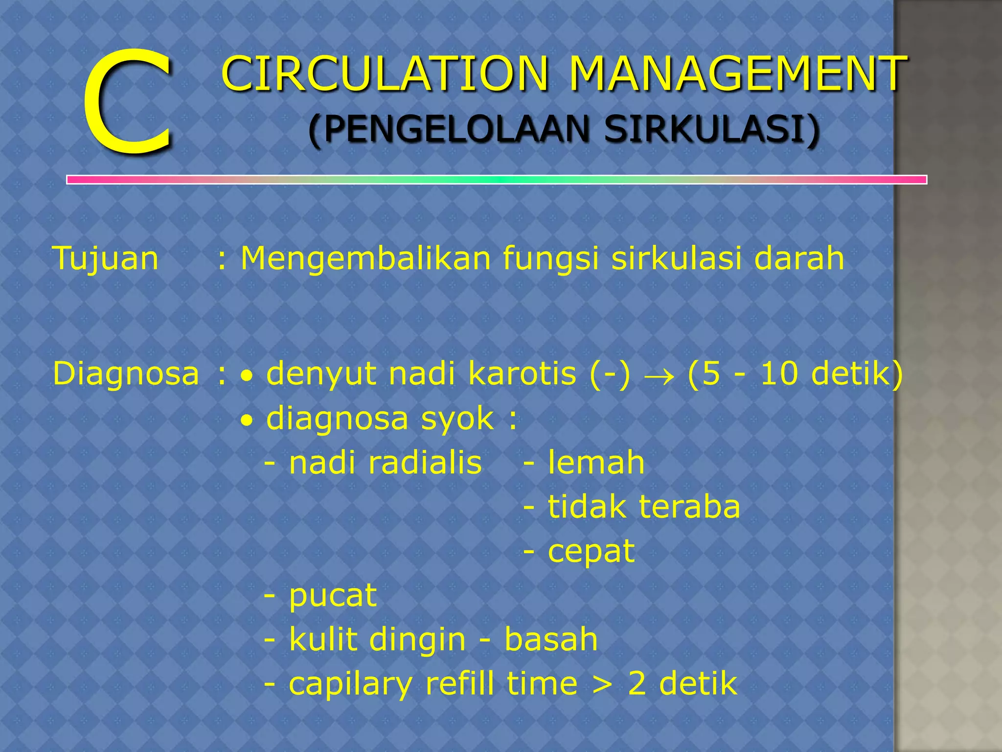 Airway, Breathing dan Circulation (ABC) | PPTX