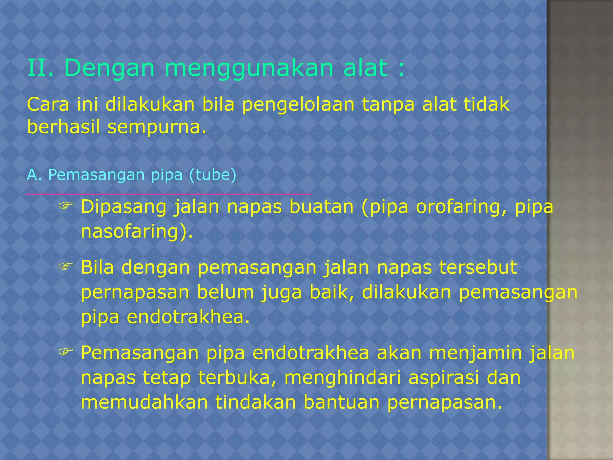 Airway, Breathing dan Circulation (ABC) | PPTX