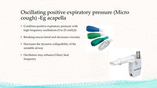 Airway clearance | PPTX