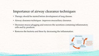 Airway clearance | PPTX